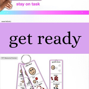 Visual Cue Cards Autism Speech Therapy Visual Behavior Communication ...