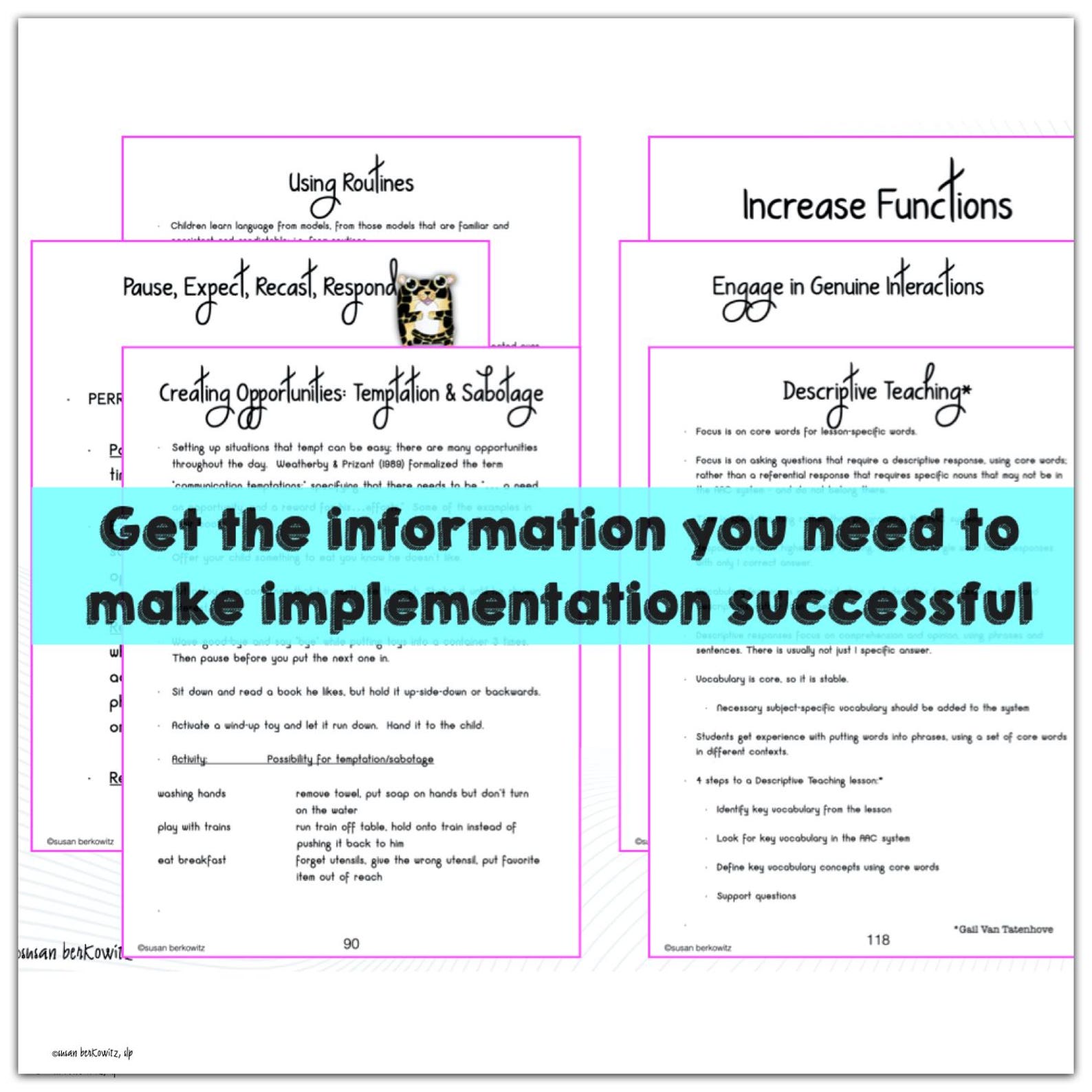 AAC Core Word Staff Training Presentation, Speech Therapy Planner ...