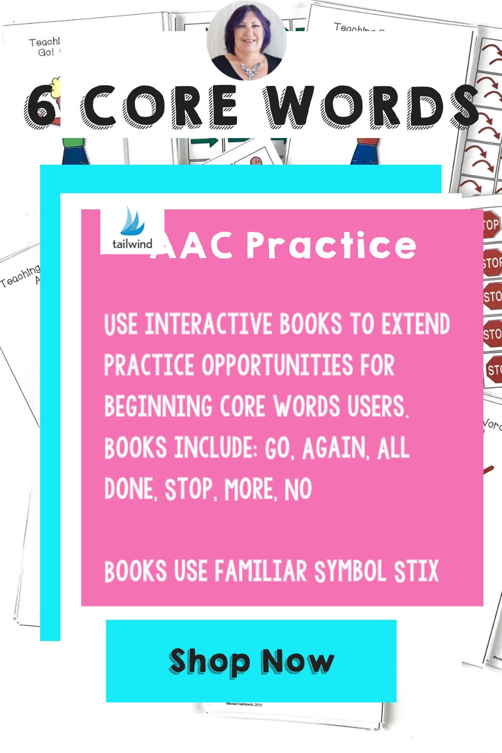 AAC Core Words Interactive Books Activity Core Vocabulary Communication ...