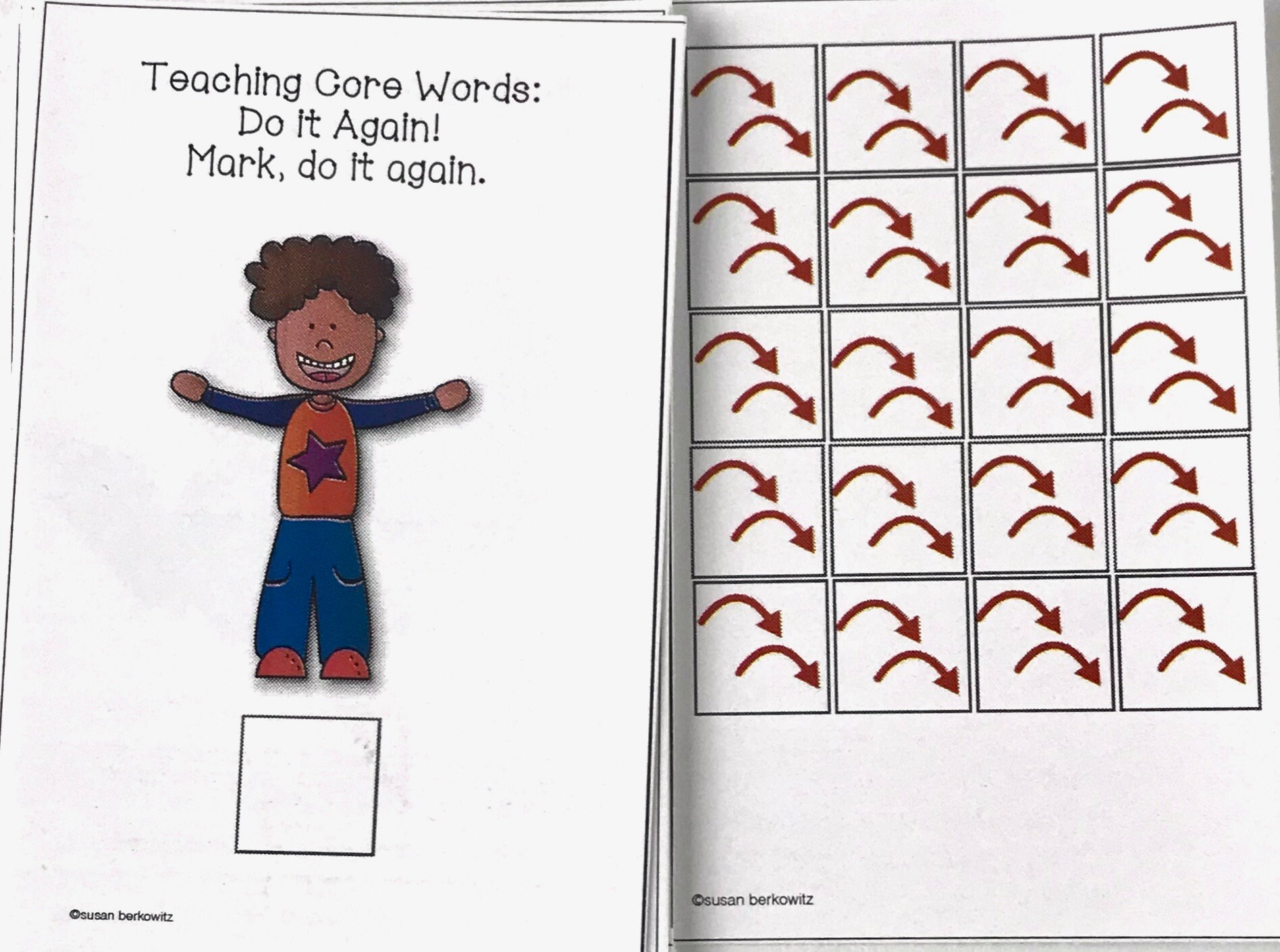 AAC Core Words Interactive Books Activity Core Vocabulary Communication ...