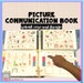 Core Vocabulary Picture Communication Book AAC Nonverbal Communication ...