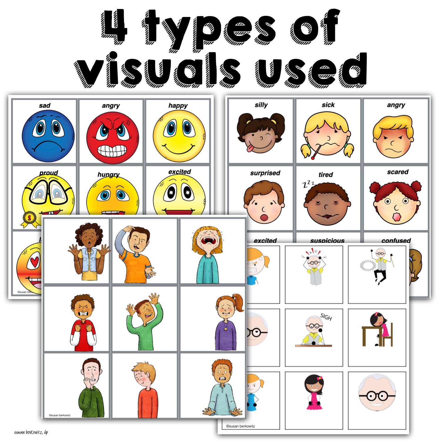 Social Emotional Learning Game Identifying Feelings Speech Therapy ...