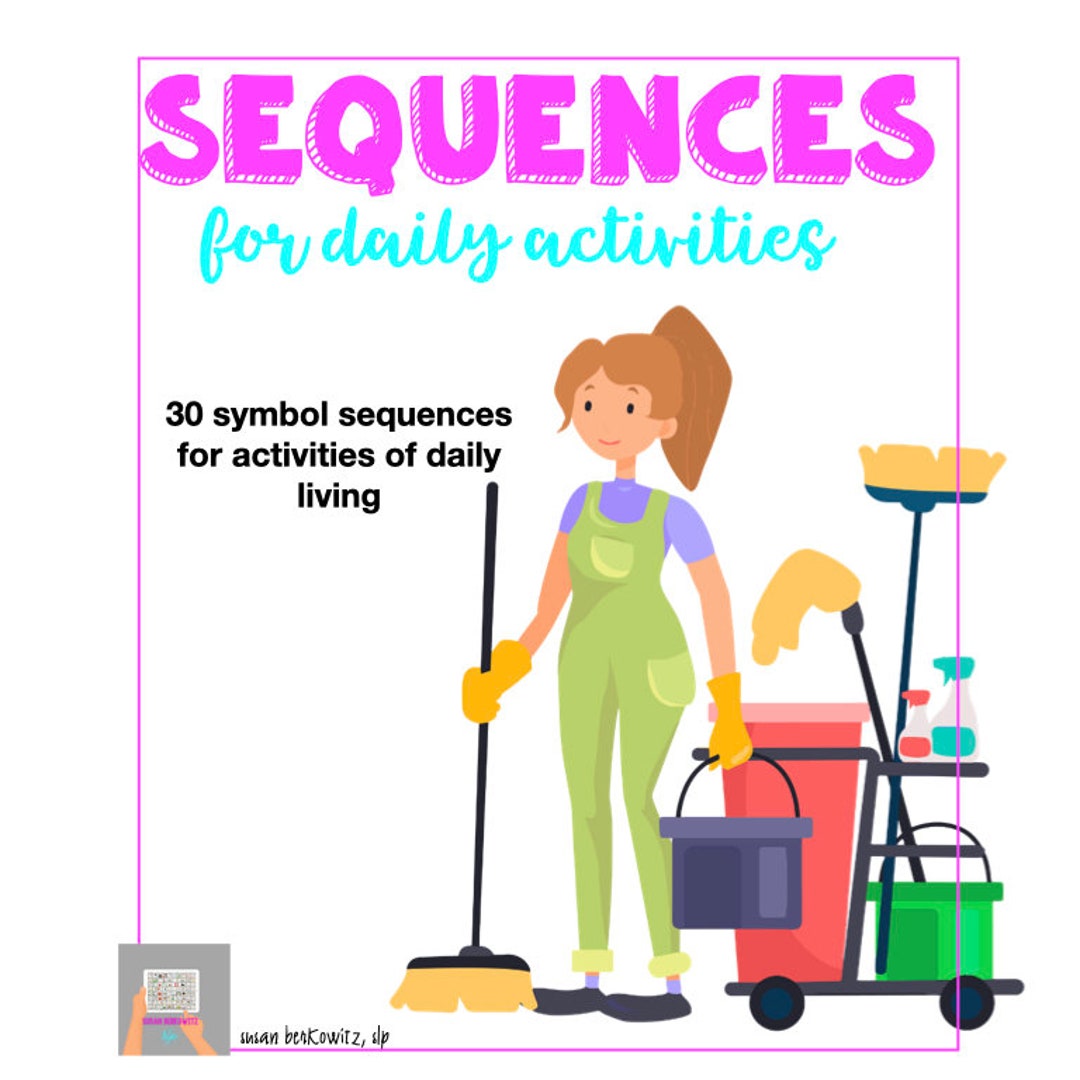 Picture Symbol Sequences for Activities of Daily Living Visual Cues ...