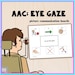 AAC Eye Gaze Communication Boards | Core Word Picture Boards (digital ...