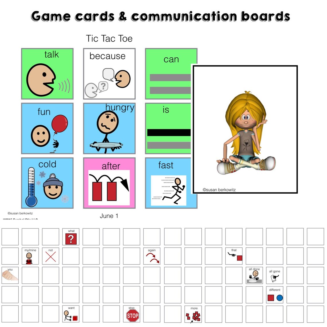 AAC Core Word Games: Speech Therapy Activities, Autism Resource - Etsy