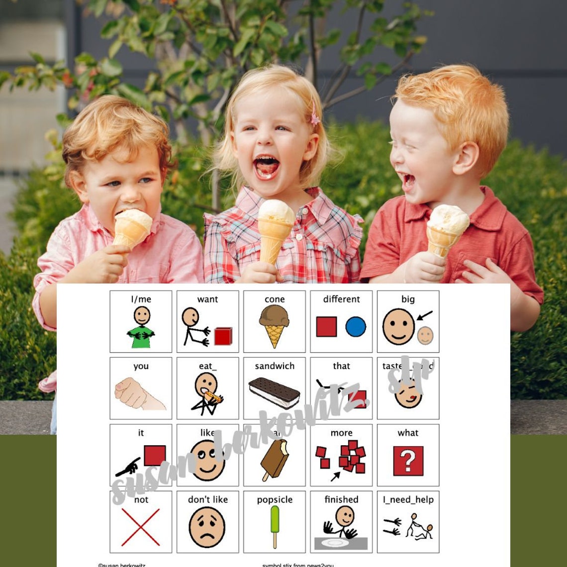 AAC Core Word Communication Boards for Summer Activities for Nonverbal ...