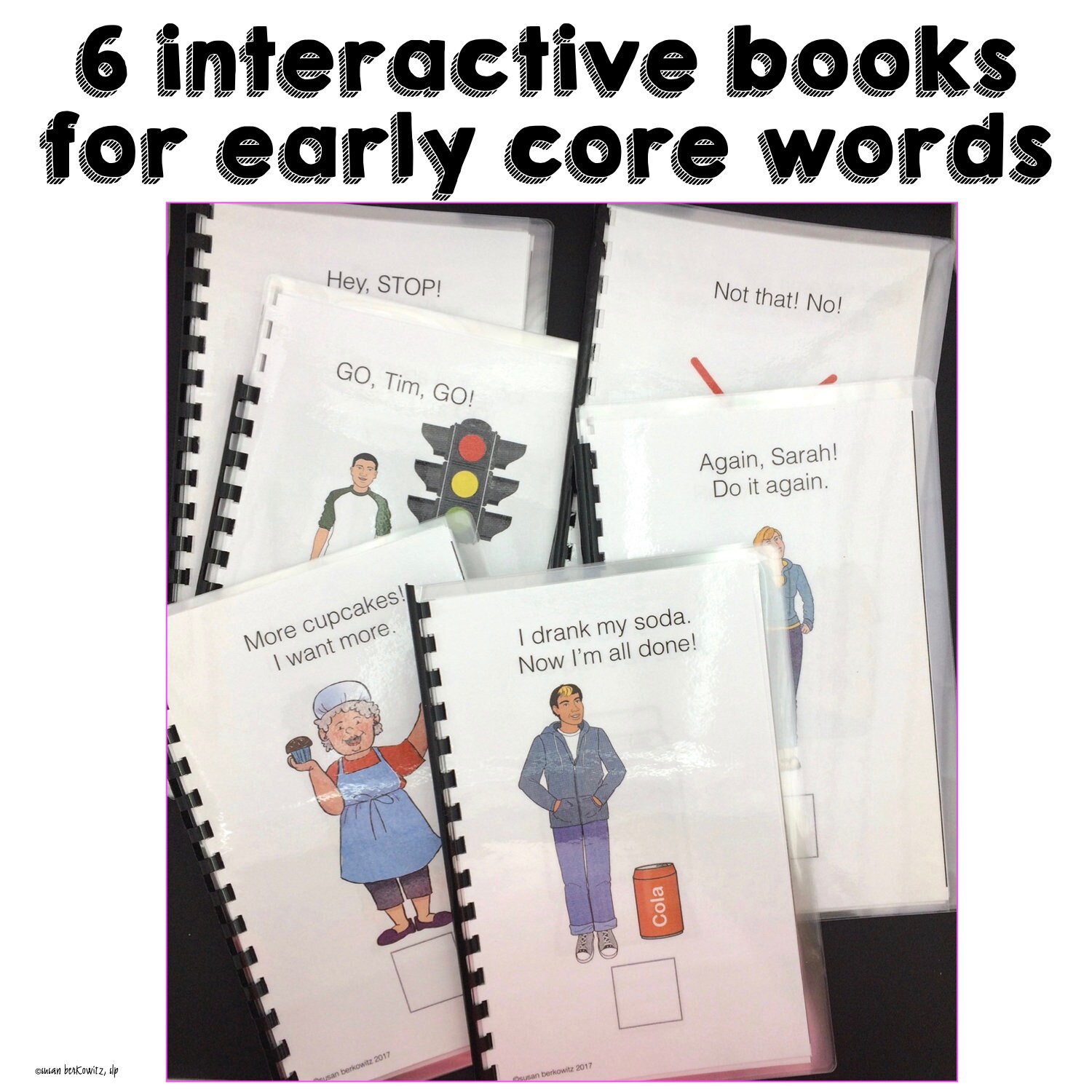 High School AAC Core Vocabulary Activity Interactive Books Core Words ...