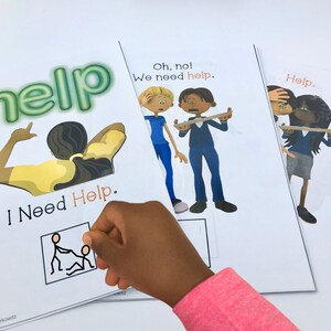 AAC Core Words Activity Middle or High School Core Vocabulary Speech ...