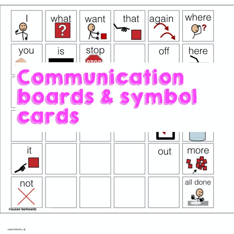 AAC Core Vocabulary Interactive Activities Core Words I Want Some That ...