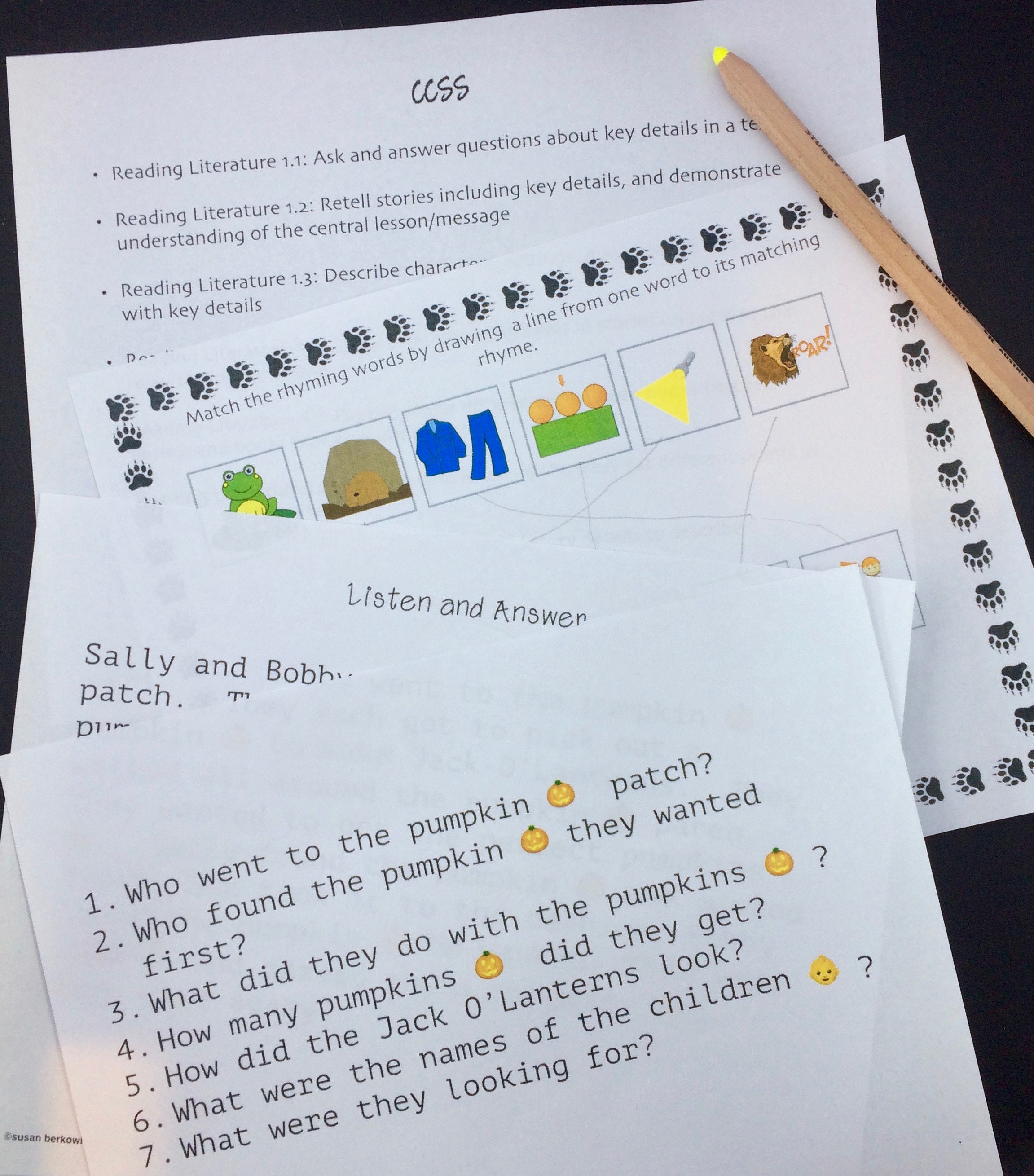 Speech Therapy Activities Language Learning Homeschool Mom Sequencing ...