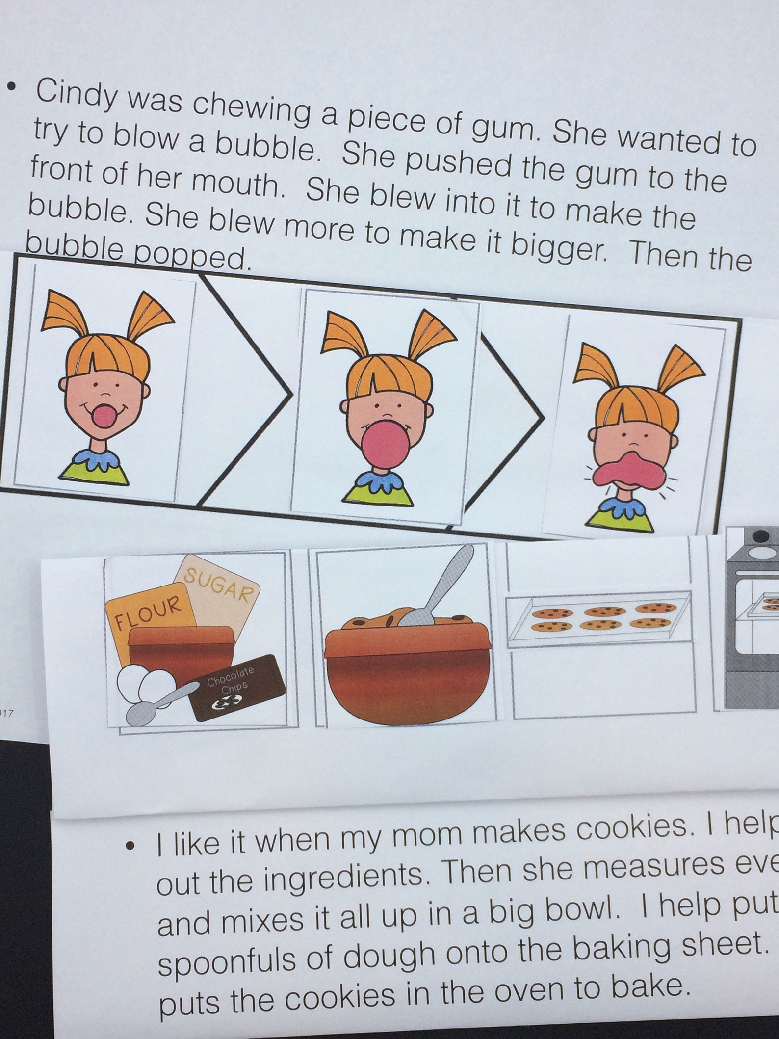 Sequencing Cards Speech Therapy Activity Listening to Stories ...