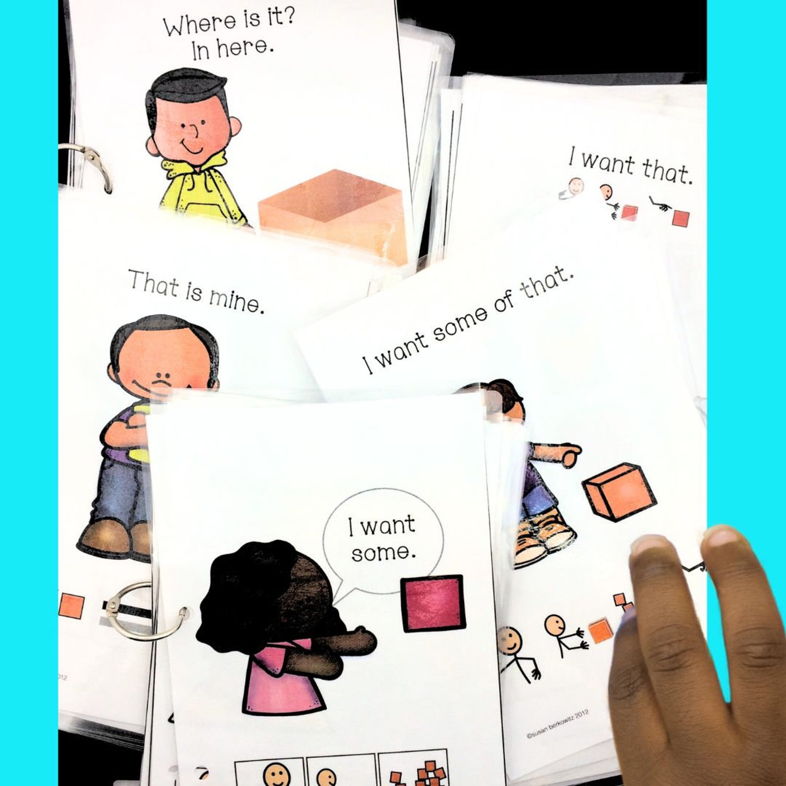 AAC Core Vocabulary Interactive Books Activity for Core Words for ...