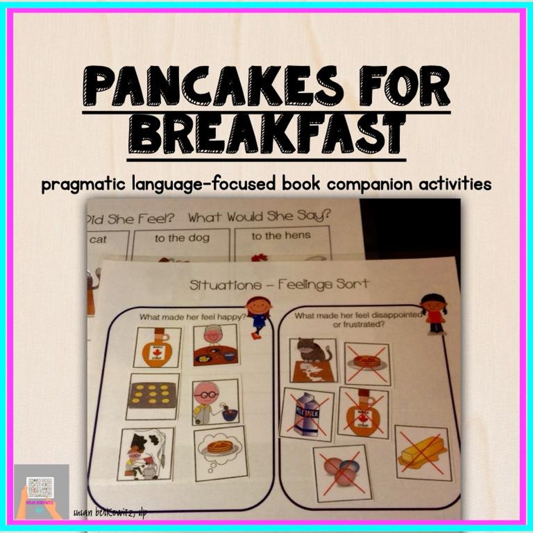 Social Skills Speech Therapy Activity Executive Function Skills ...