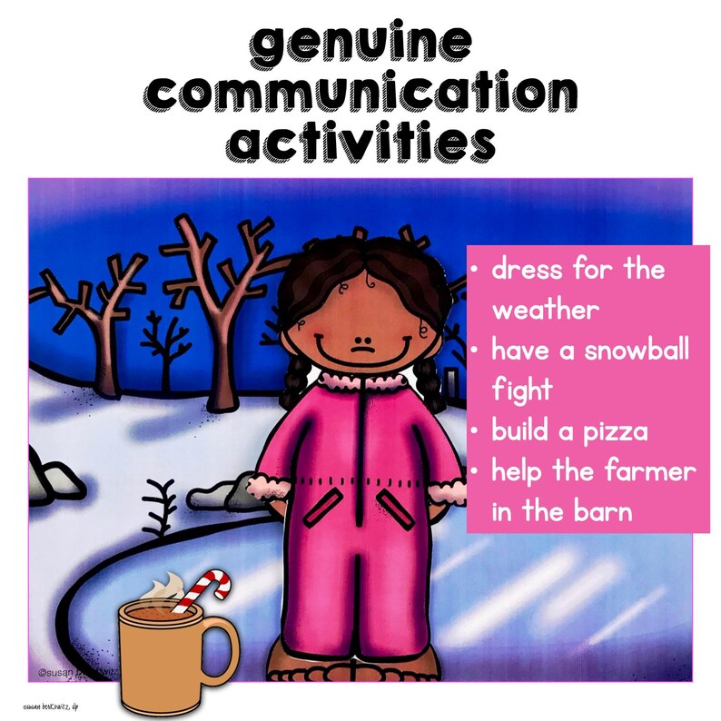 AAC Core Words Activities Speech Therapy Adapted Books Special ...