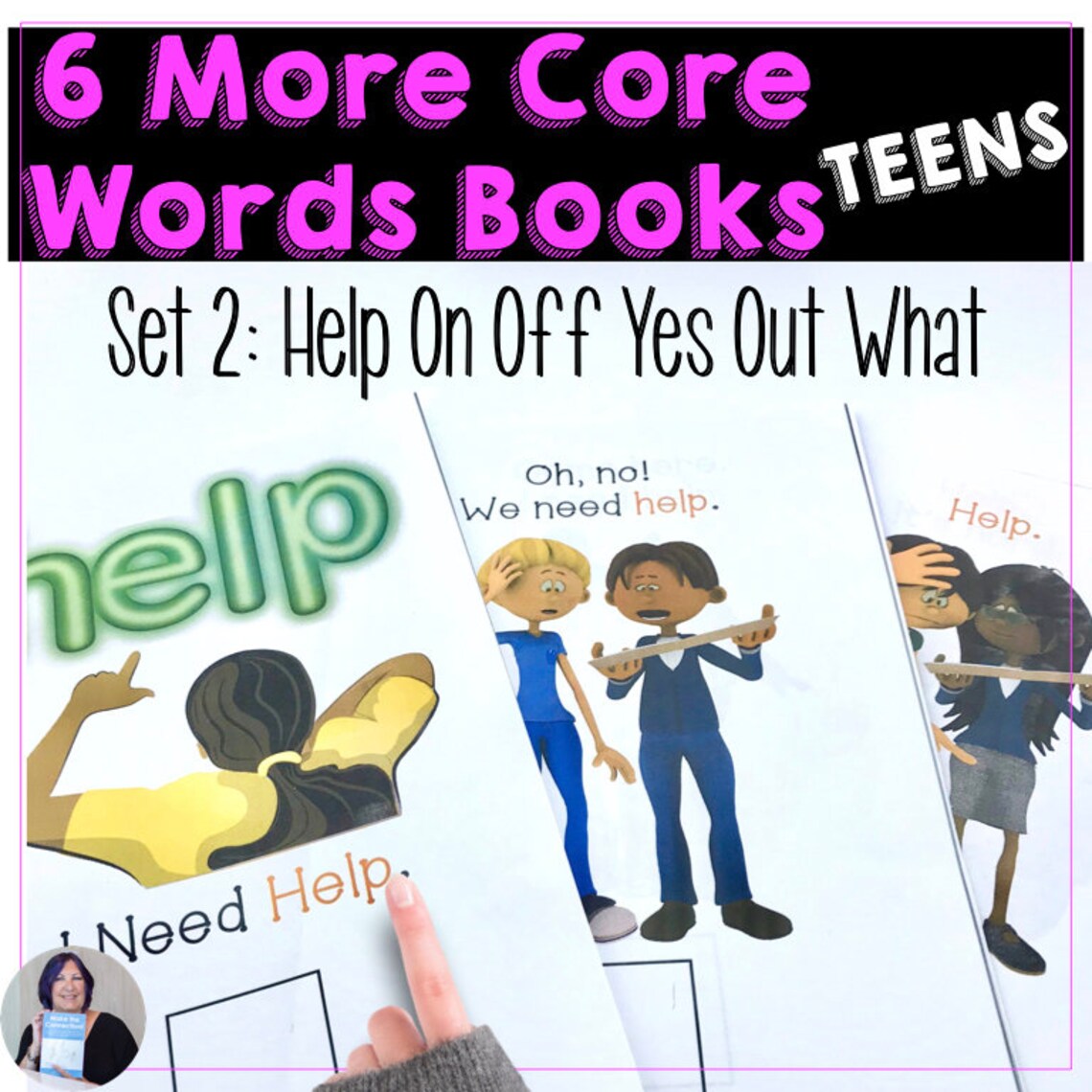AAC Core Words Activity Middle or High School Core Vocabulary Speech ...
