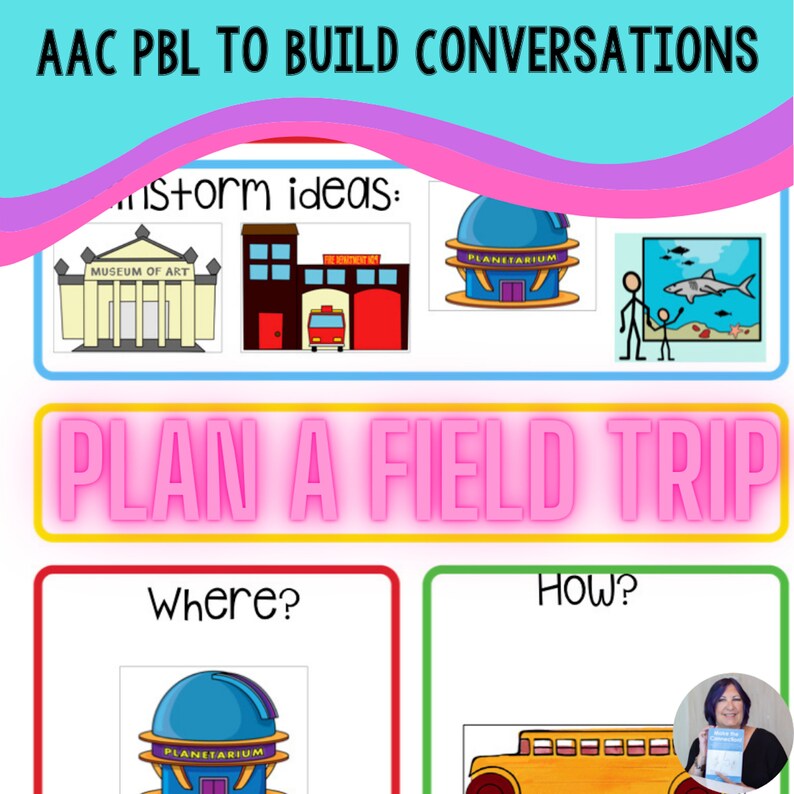 AAC Conversations Plan a Feld Trip Communication Project Based Learning ...
