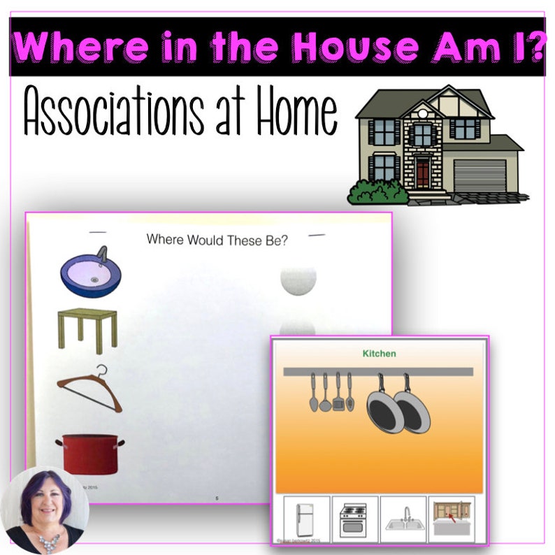 Association Cards Speech Therapy Activities Category Sorting File ...