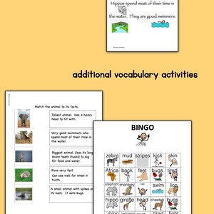 Adapted Book Speech Therapy Activity Special Education Homeschool ...