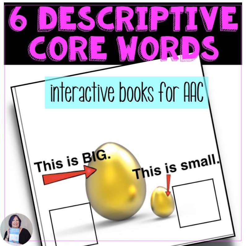 AAC Core Words Interactive Adapted Books Speech Therapy Activity ...