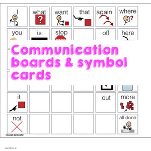 AAC Core Word Communication Book Bundle: Speech Therapy Games - Etsy