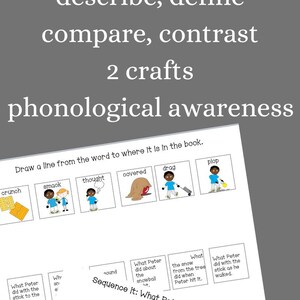 Snowy Day Book Companion Language Activities for Elementary Speech ...