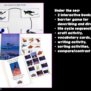 Speech Therapy Activities Adapted Books Special Education Science ...