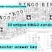 Prepositions Bingo Game for Speech Therapy Activity for Spatial ...