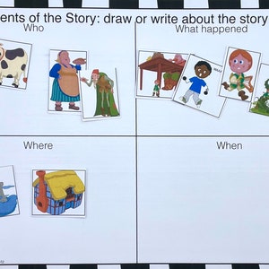 Speech Therapy Activities Jack & the Beanstalk Sequencing Cards ...