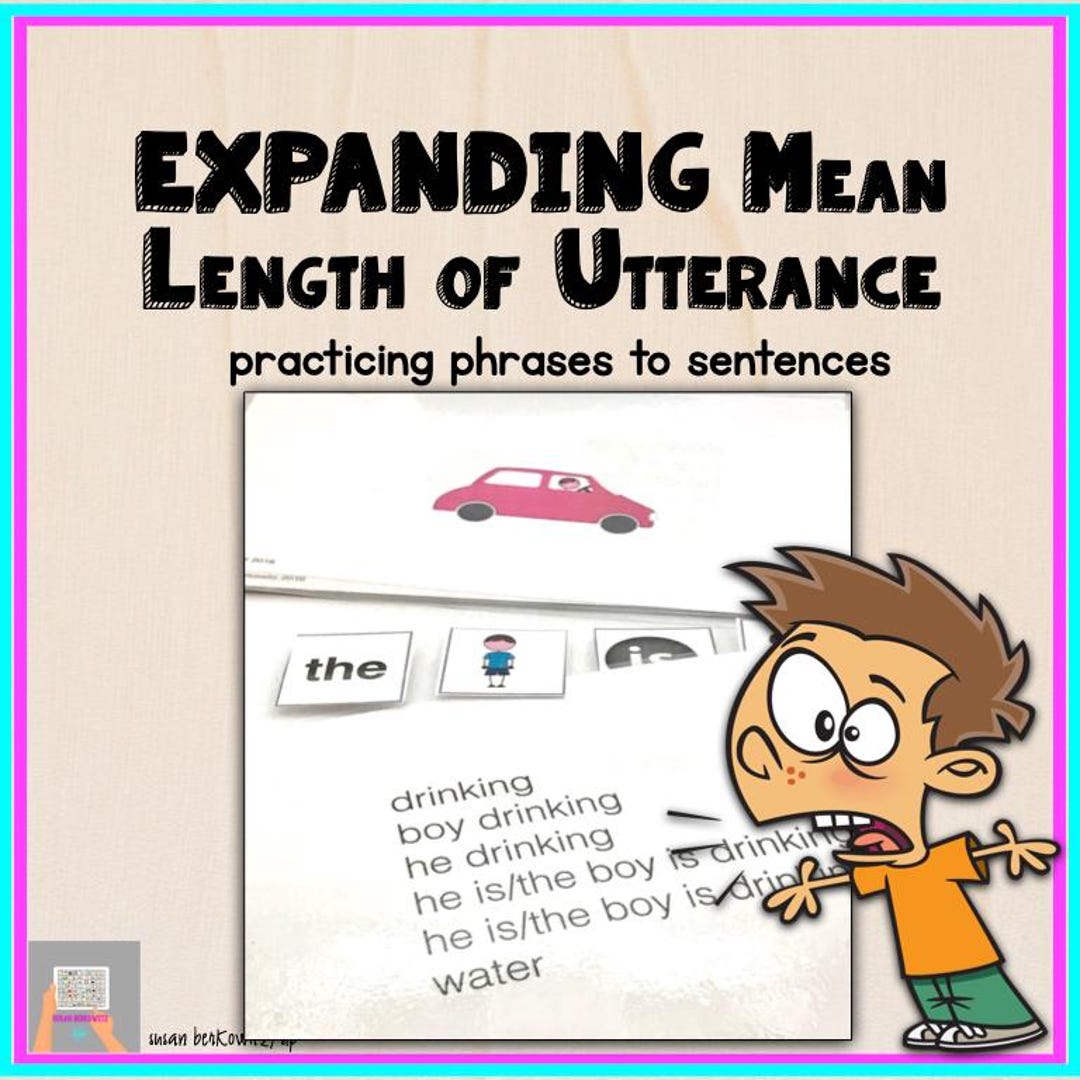 Speech Therapy Sentence Building Cards, Autism Visual Cues - Etsy