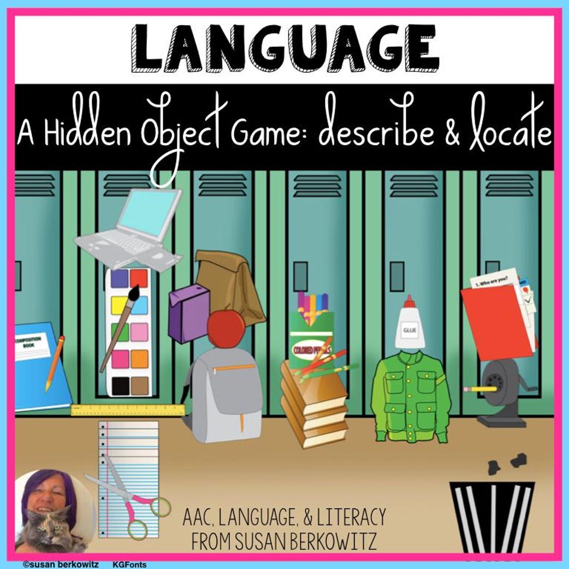 I Spy Game: Speech Therapy, Descriptive Language (printable) - Etsy