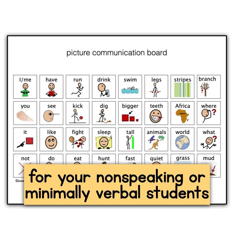 Adapted Book Speech Therapy Activity Special Education Homeschool ...