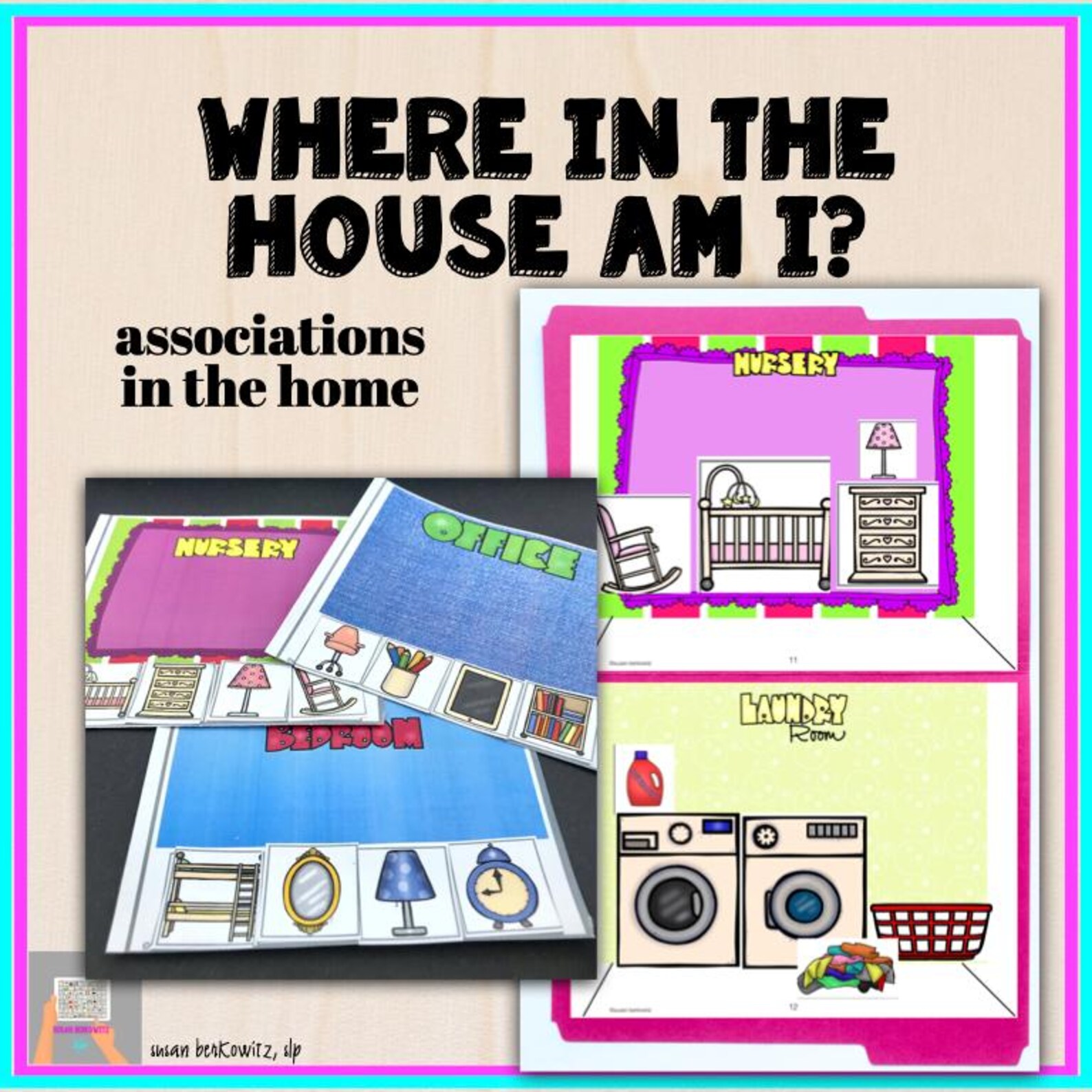 Association Cards Speech Therapy Activities Category Sorting File ...