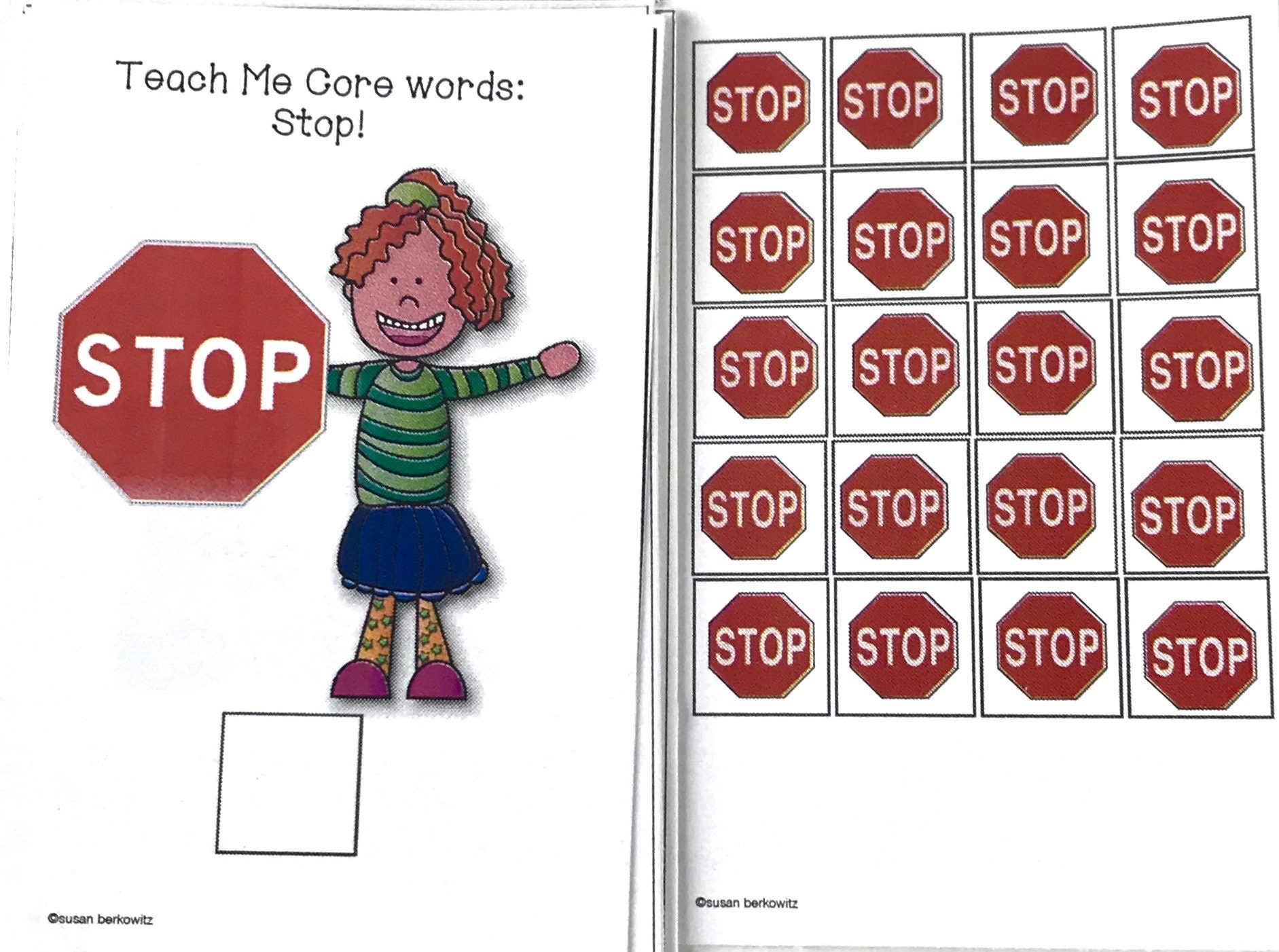 AAC Core Words Interactive Books Activity Core Vocabulary Communication ...