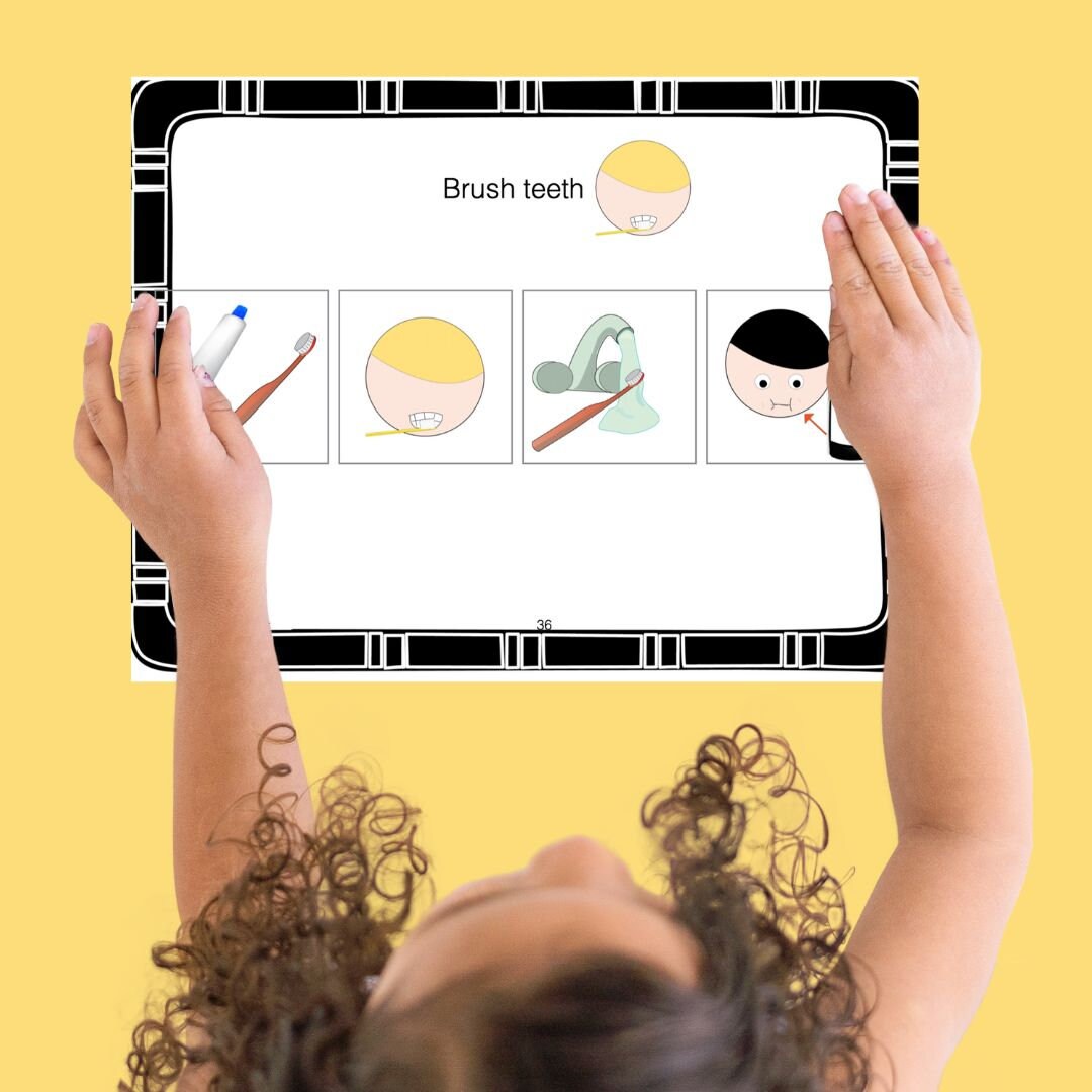 Life Skills Sequencing Cards, Speech Therapy Activity (worksheet) - Etsy