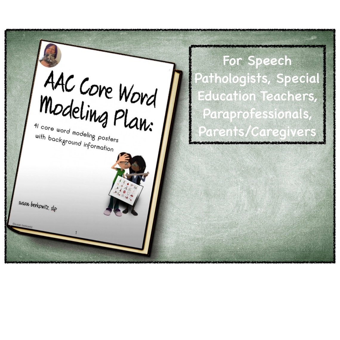 AAC Core Word Modeling Plan for Family, Staff, Teacher Speech Therapist ...