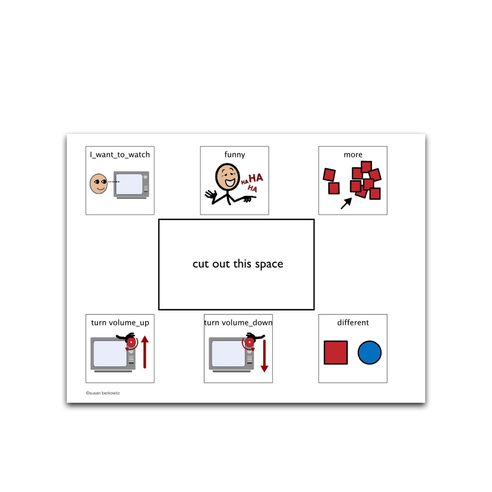 AAC Core Word Eye Gaze Communication Boards for Complex Nonverbal ...