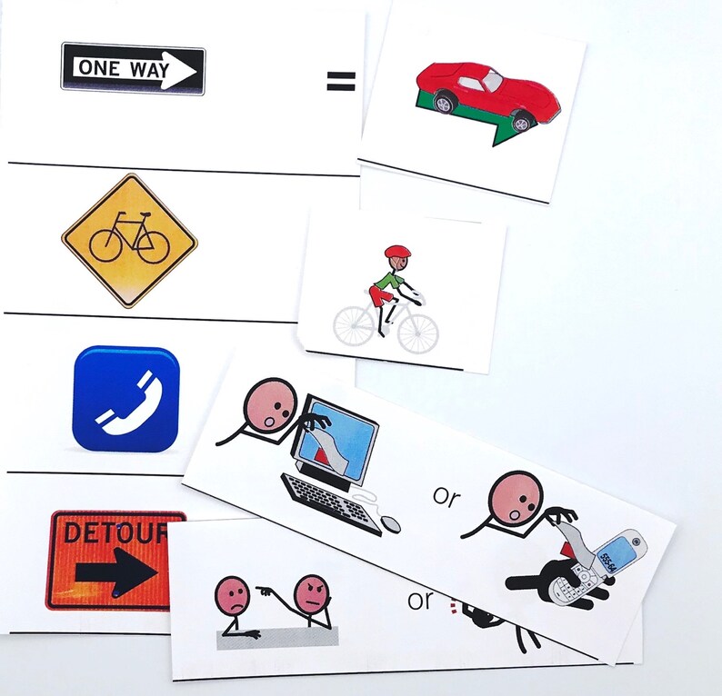 Community Safety Signs Meanings Language Activity Teach Safety Signs ...