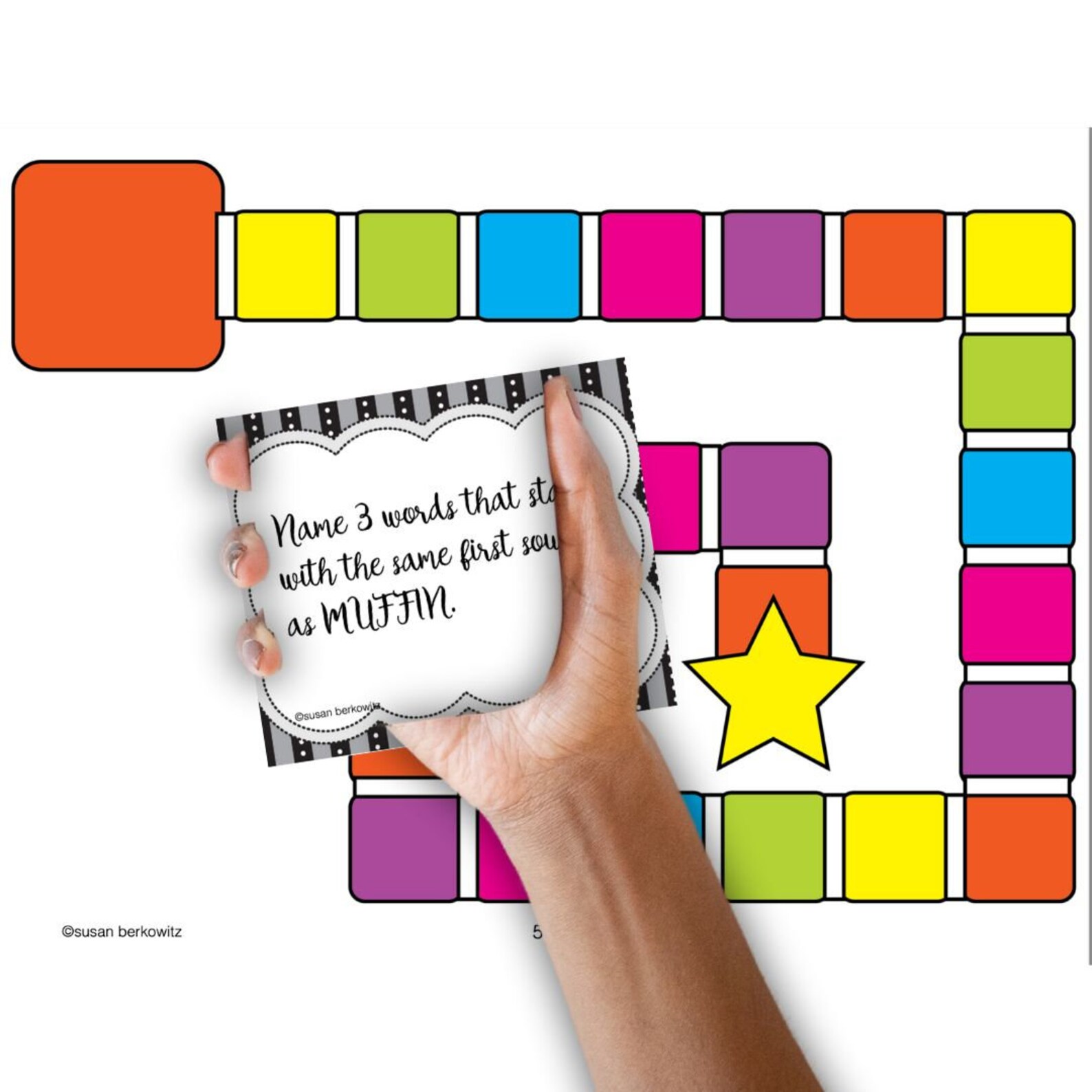 Card Game Language Learning Activity Board Game Describing Activity ...