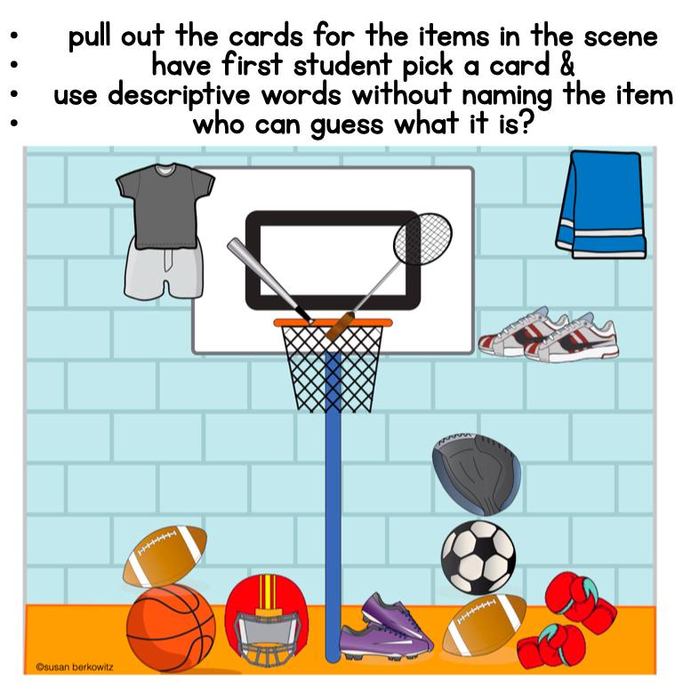 I Spy Game Speech Therapy Descriptive Words Hidden Picture Printable ...