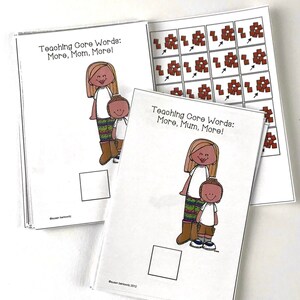 AAC Core Words Interactive Books Activity Core Vocabulary Communication ...