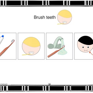 Life Skills Sequencing Cards, Speech Therapy Activity (worksheet) - Etsy
