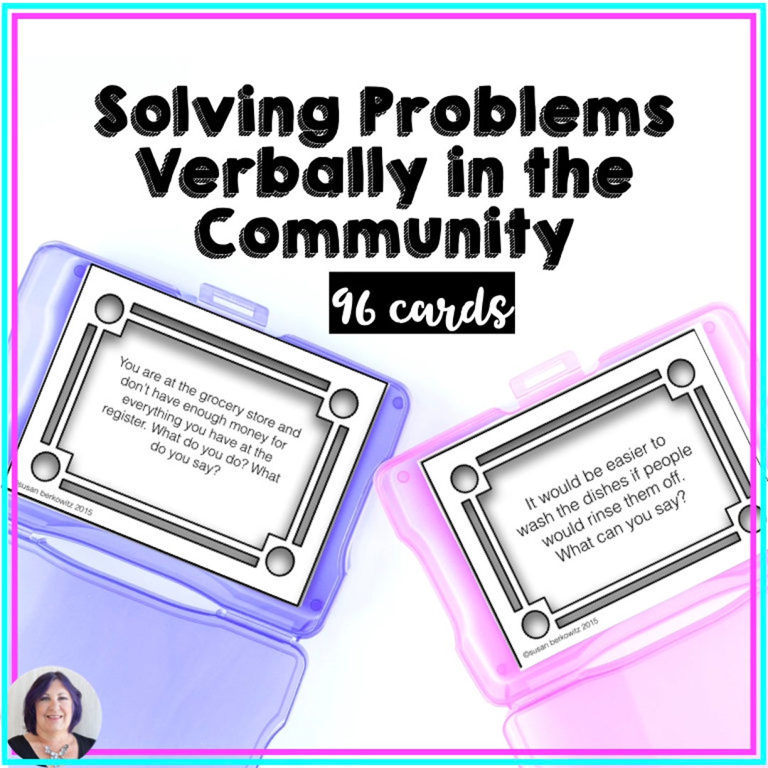 Problem Solving Skills for Students With Disabilities 96 Problem ...