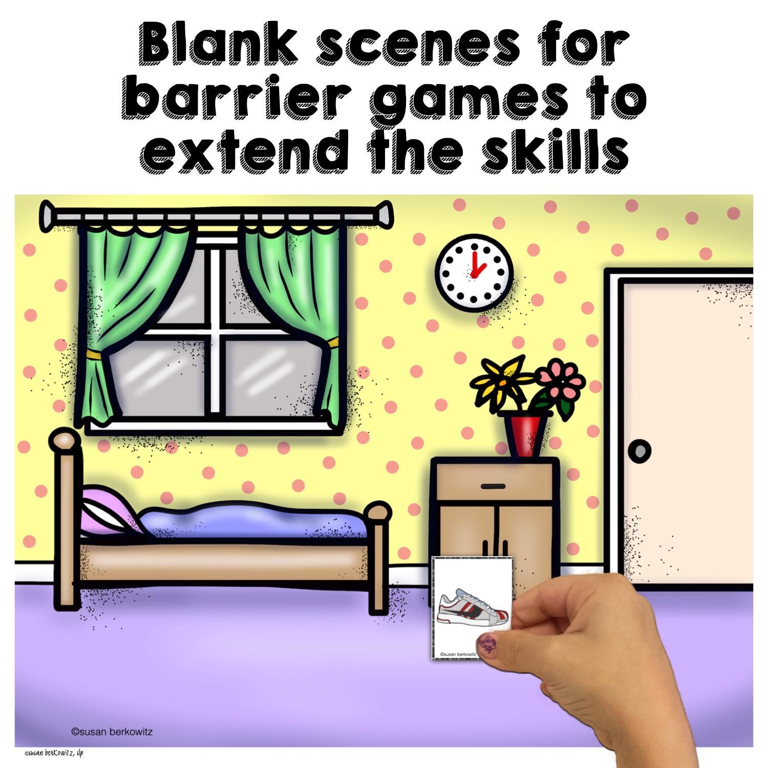 I Spy Game: Speech Therapy, Descriptive Language (printable) - Etsy