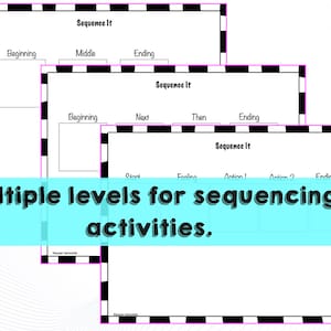 Visual Cue Cards Story Template Printable Speech Therapy Activities ...