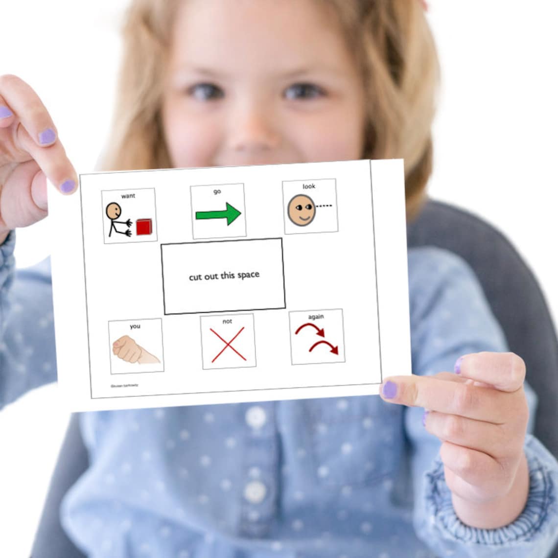 AAC Eye Gaze Communication Boards | Core Word Picture Boards (digital ...