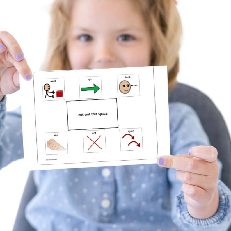 AAC Core Word Eye Gaze Communication Boards for Complex Nonverbal ...