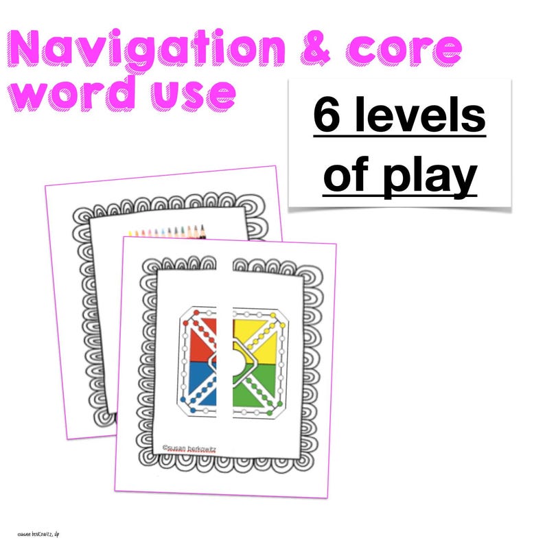 Core Word Activities Speech Therapy AAC Communication Games for Core ...