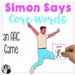Simon Says AAC Core Words Game - Speech Therapy, Special Education - Etsy