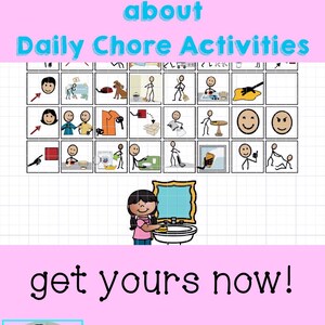 Core Word Communication Board AAC Digital Interactive Activity Speech ...