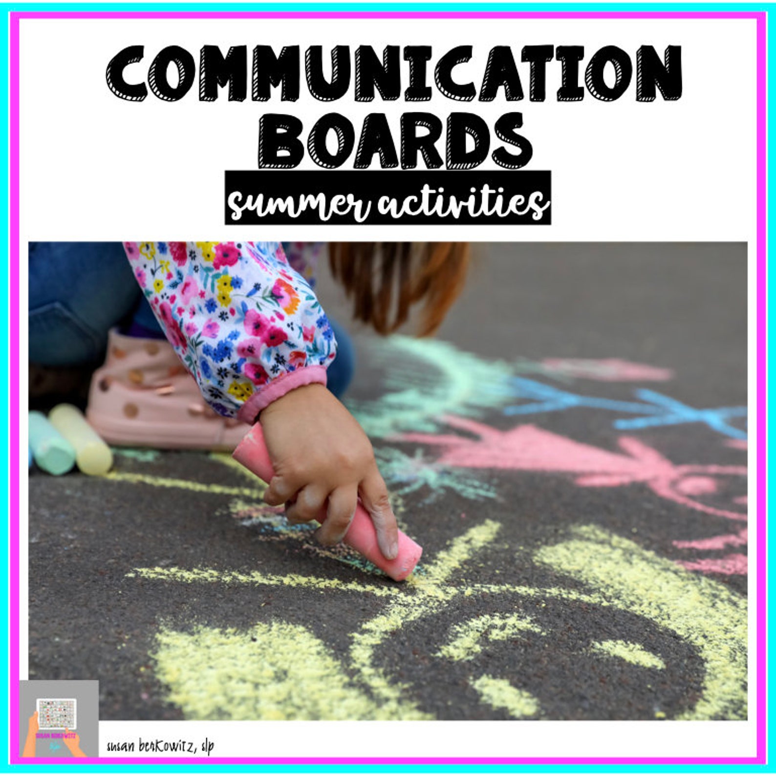 No Prep AAC Core Word Communication Boards for Summer Activities for ...
